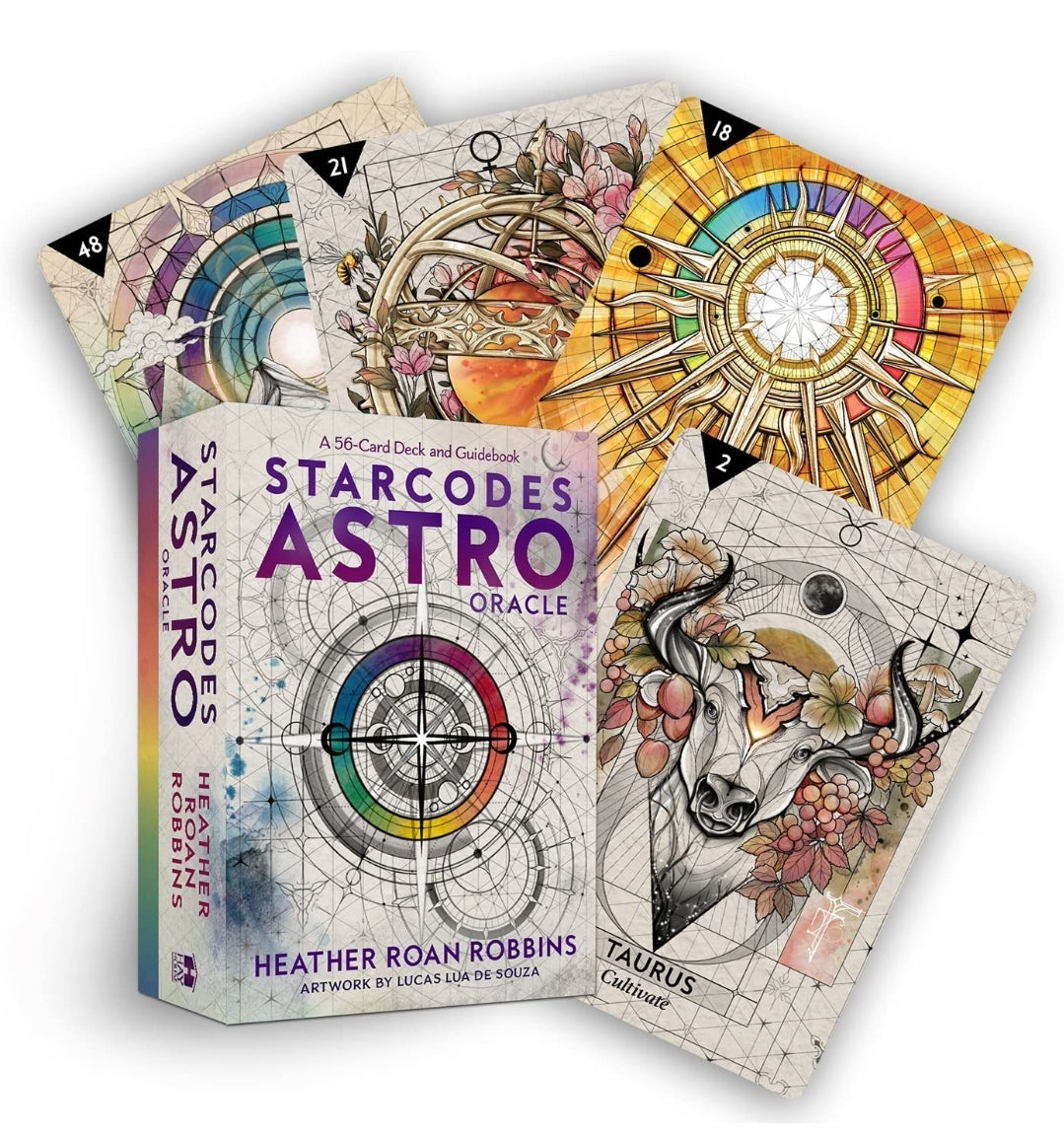 Starcodes Astro Oracle: A 56-Card Deck and Guidebook – SINTRICITY26